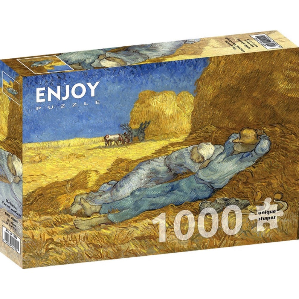 Enjoy Vincent Van Gogh The Siesta 1000pc Jigsaw Puzzle – Weekend Hub