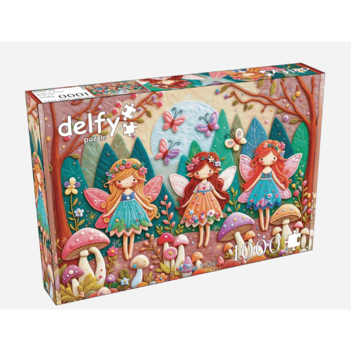 Delfy Fables in Felt 1000pc Jigsaw Puzzle – Weekend Hub