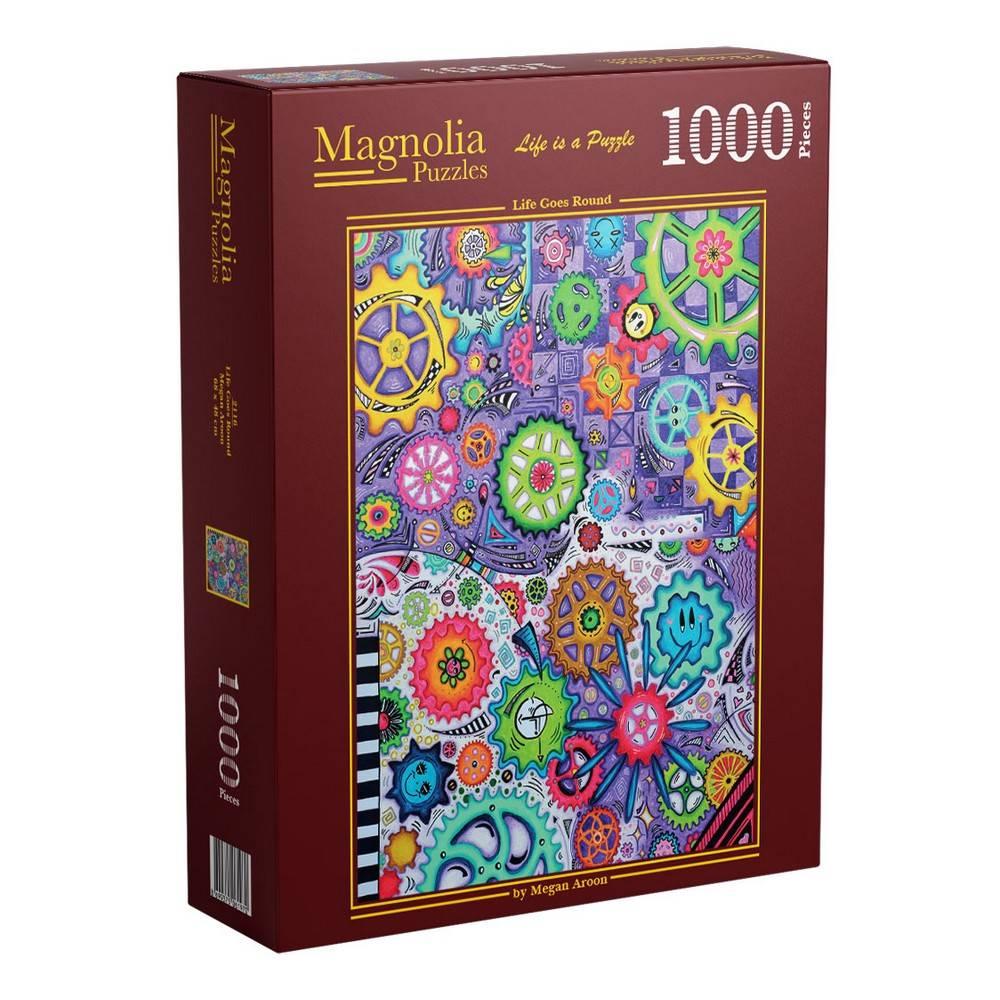 Magnolia 2116 Life Goes Round Megan Aroon 1000pc Jigsaw Puzzle ...