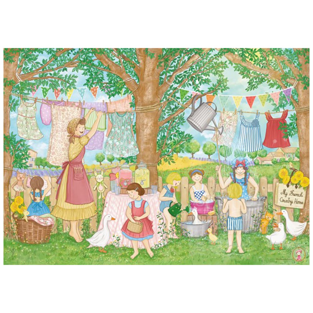 Magnolia Kids 3481K Country House 12pc Giant Jigsaw Puzzle – Weekend Hub