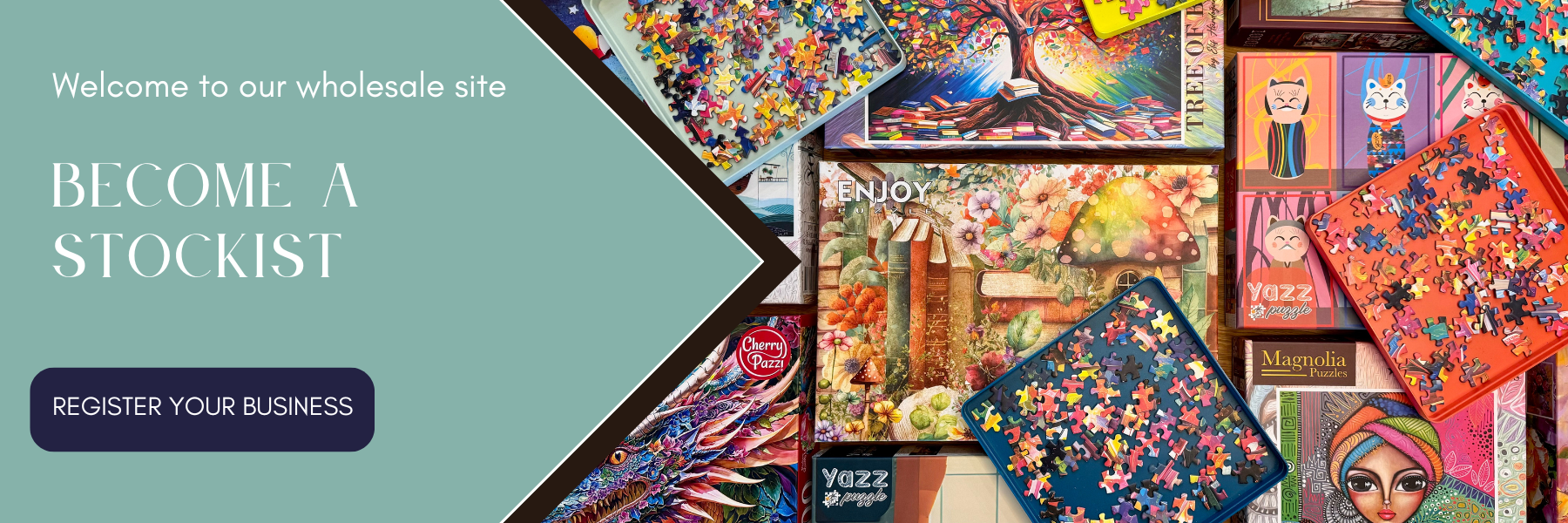 Weekend Hub Magnolia Puzzle Australian Distributor, JaCaRou, Delfy