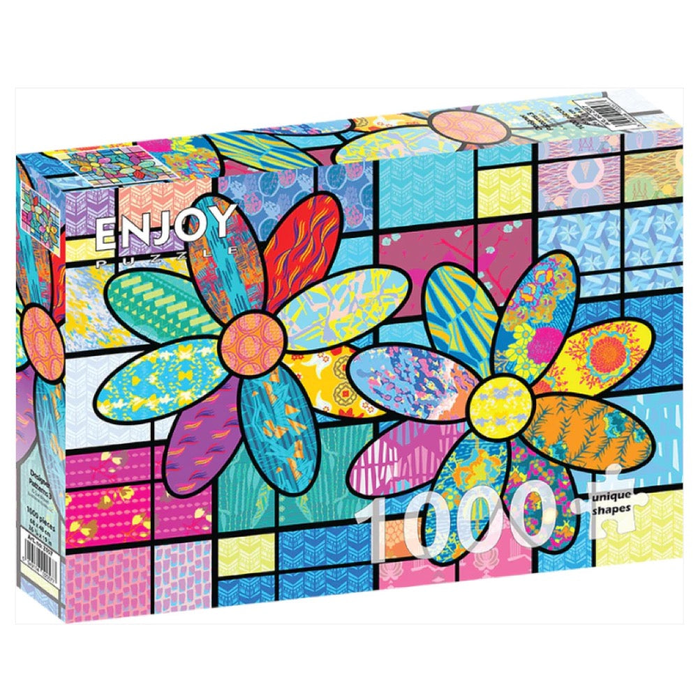 Enjoy 2057 Designer Patterns 3 1000pc Jigsaw Puzzle – Weekend Hub