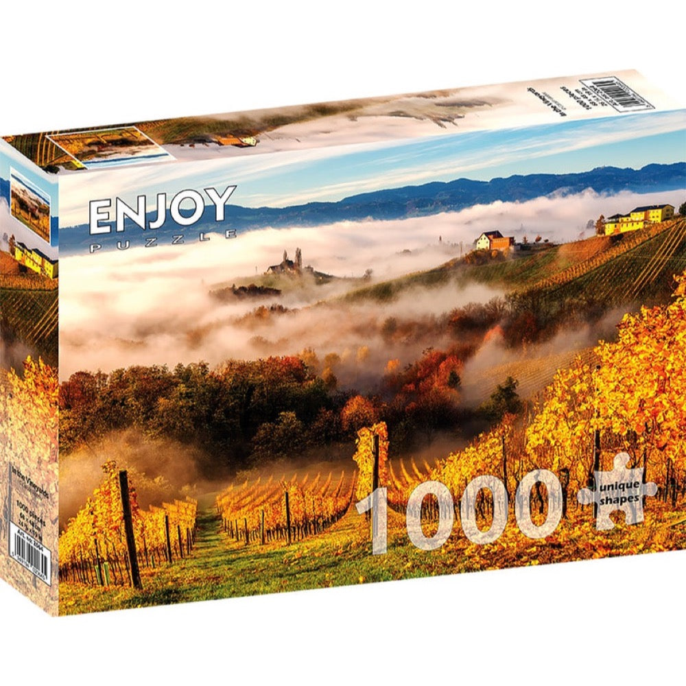 Enjoy In the Vineyards 1000pc Jigsaw Puzzle – Weekend Hub
